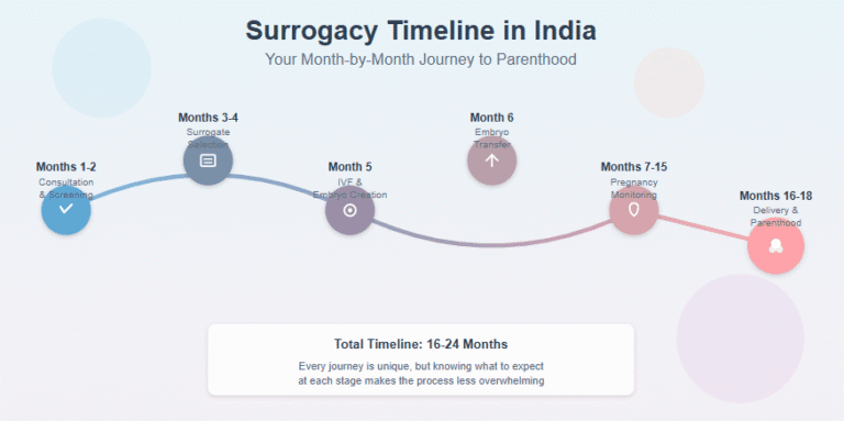 Surrogacy Timeline in India: Month-by-Month Breakdown - Ekmi Fertility